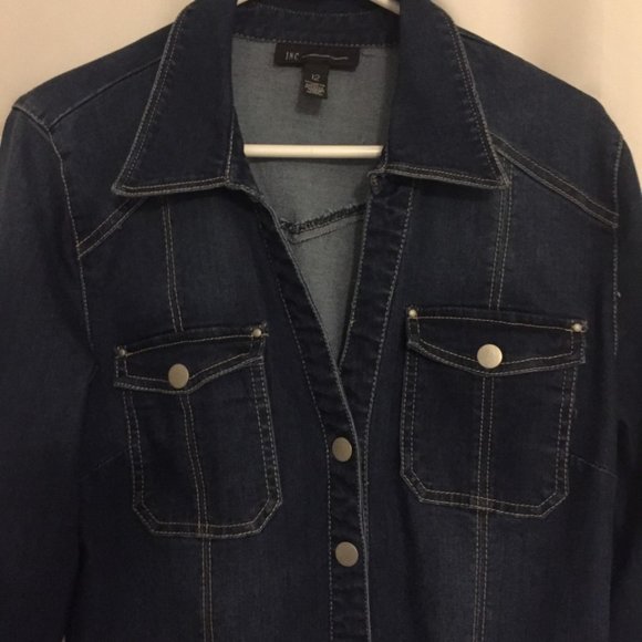 INC International Concepts | Dresses | Denim Dress From Incnwt Size 2 ...